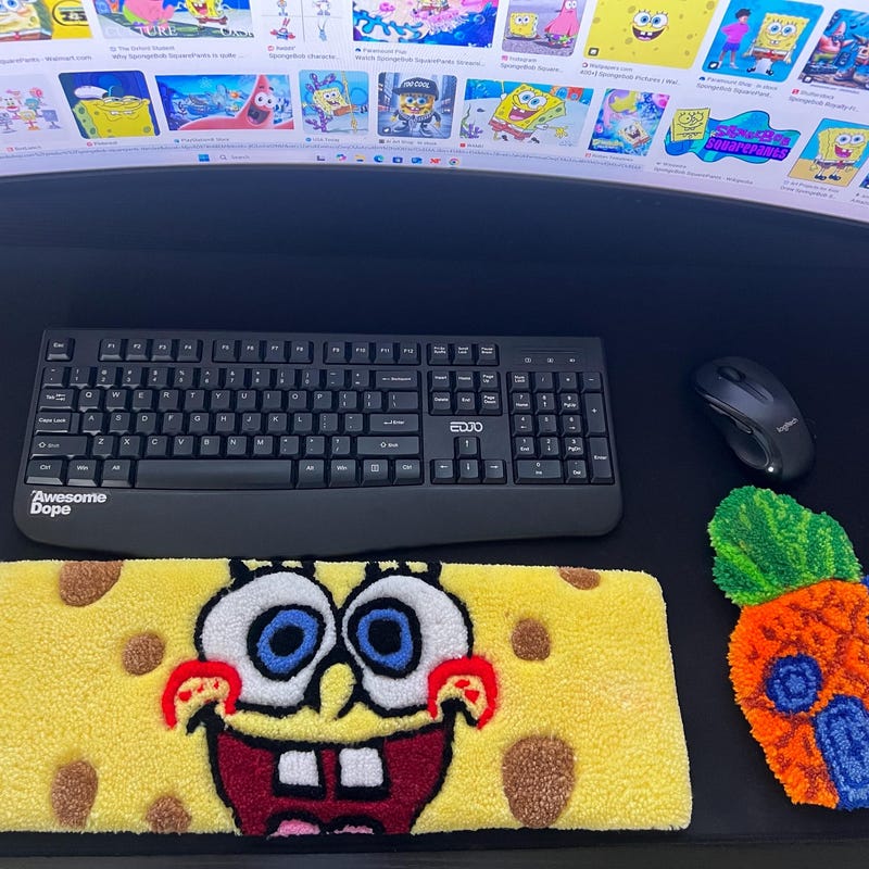 Desk Rug Tufted - Etsy