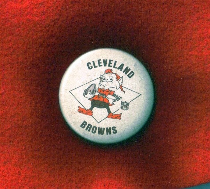 Cleveland Browns Vintage Stadium Button/pin 1 3/4 Inches - Etsy