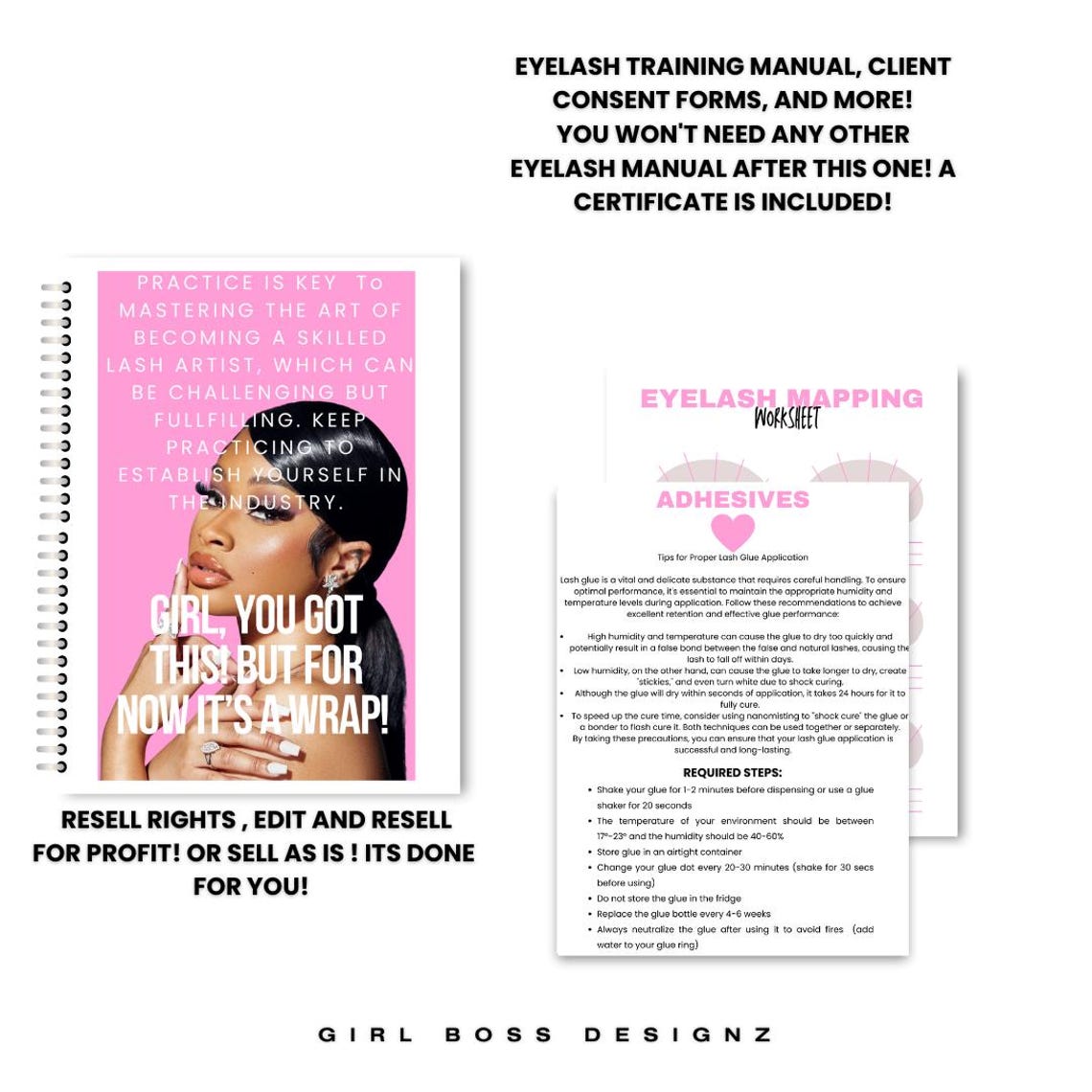 Lash Training Ebook: PLR Eyelash Manual, for Profit (digital Book) - Etsy