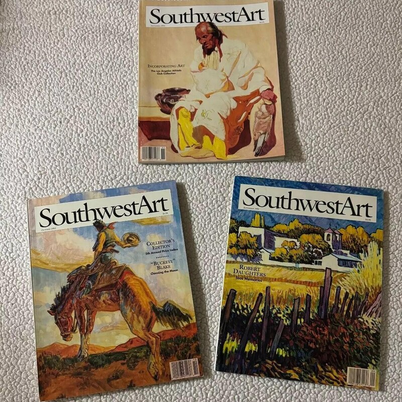 Southwest Art Magazines - Etsy