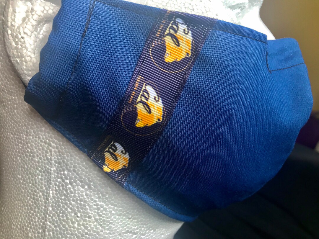 Cal Bears Face Mask With Ear Loops - Etsy