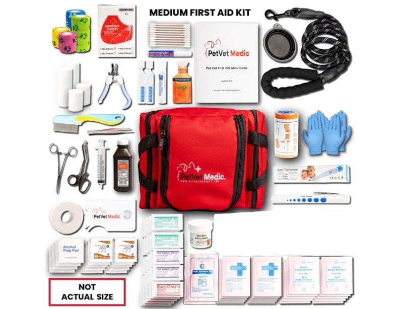Pet First Aid Kit: Petvet Medic Emergency Supplies, Wound Care - Etsy