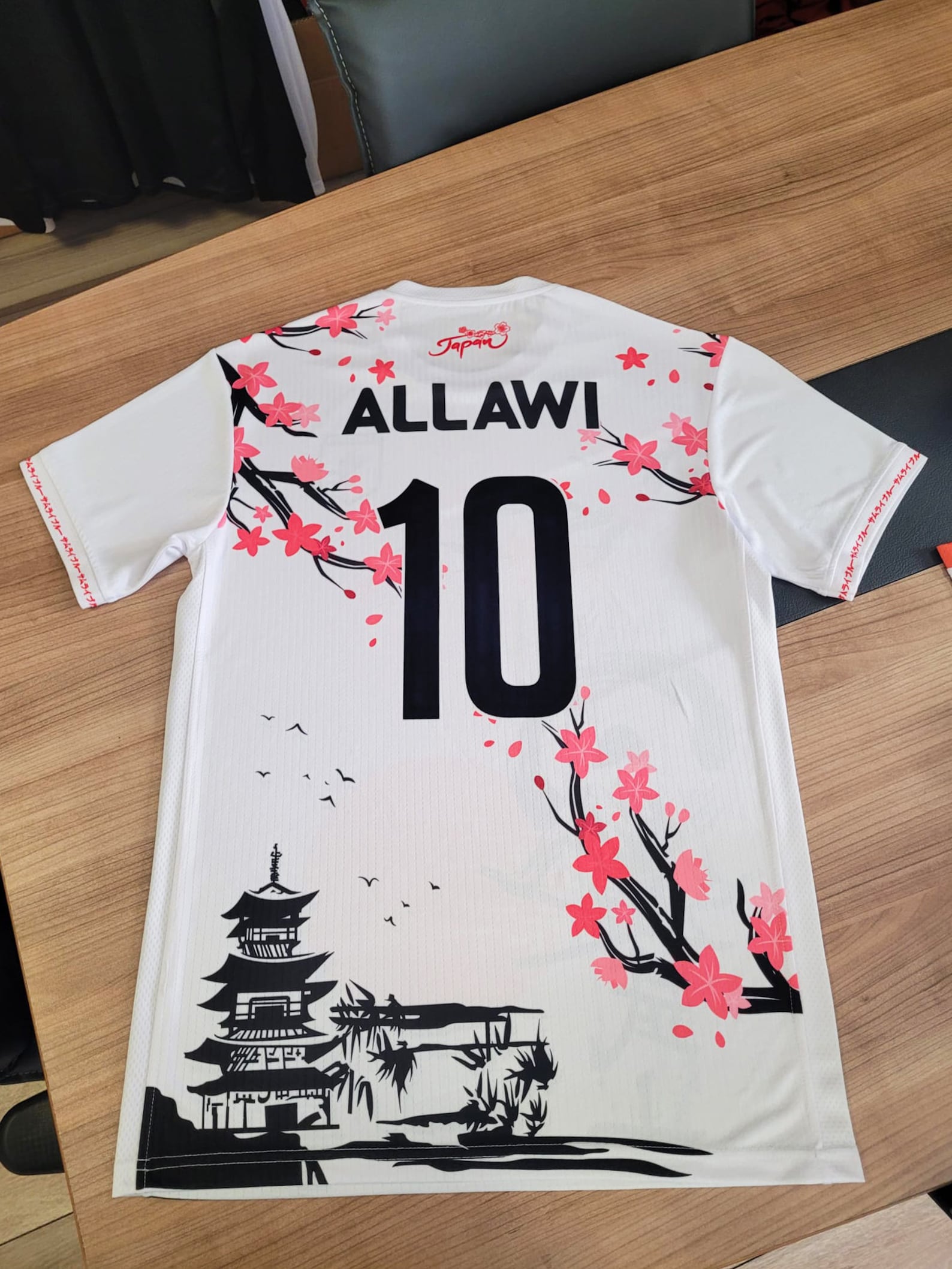 Japan Football Shirt / Japan Soccer Jersey - Etsy