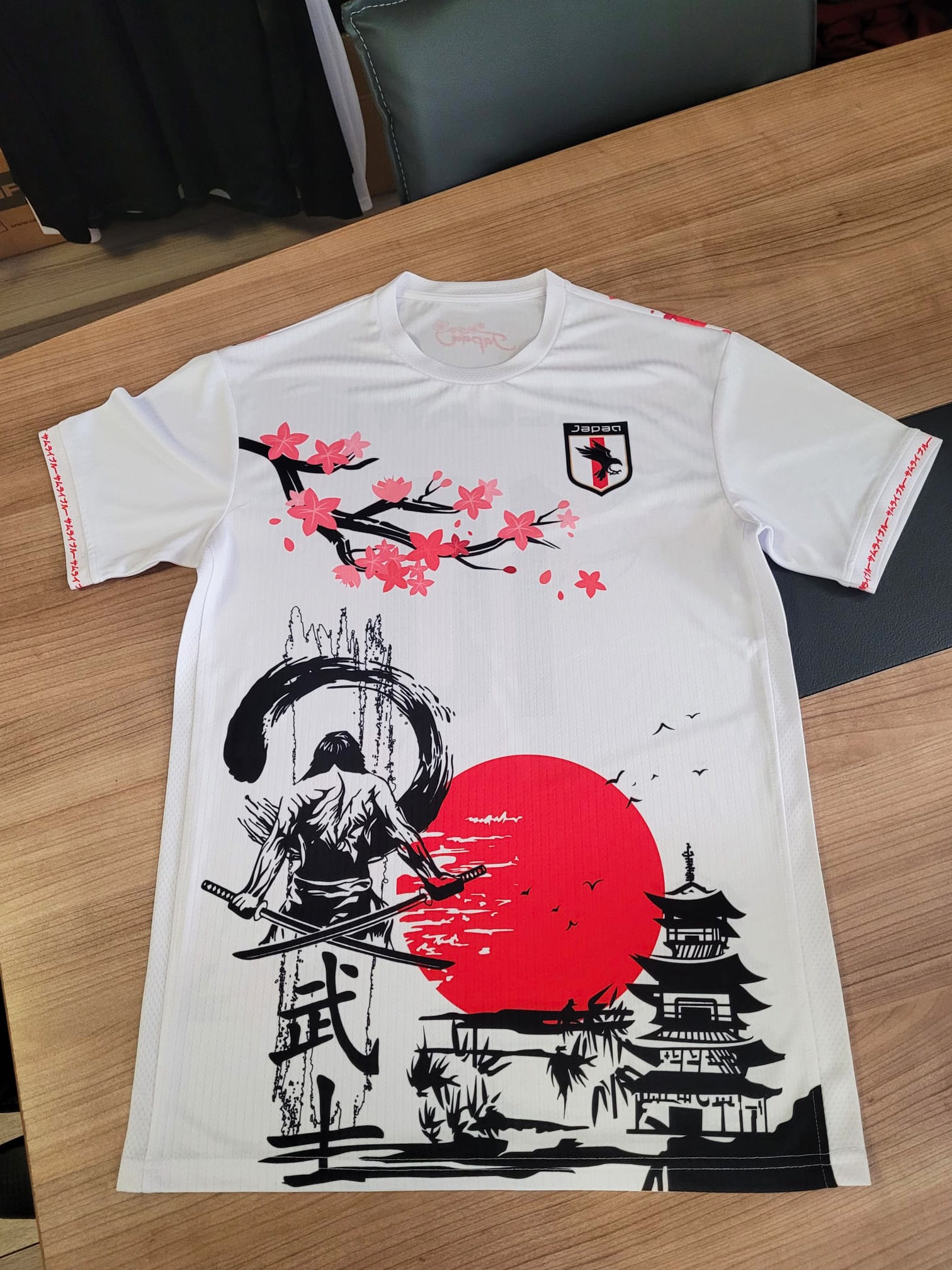 Japan Football Shirt / Japan Soccer Jersey - Etsy UK