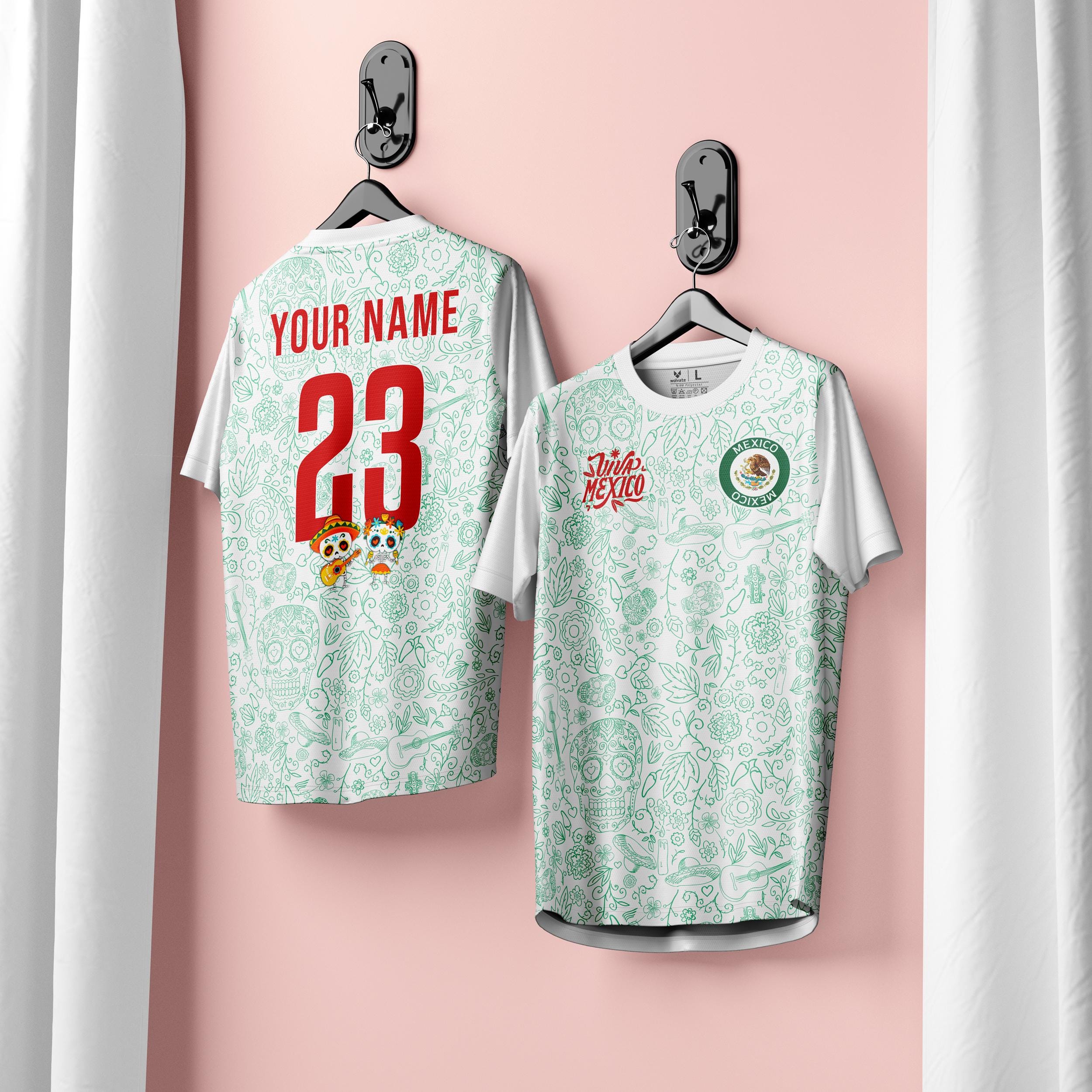 Mexico Football Shirt / Mexico Soccer Jersey - Etsy