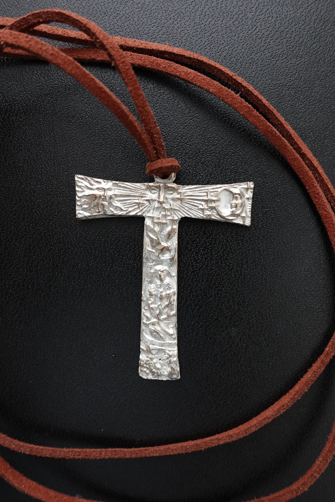Saint Francis Tau Cross Pendant Franciscan Cross St.francis of Assisi ...