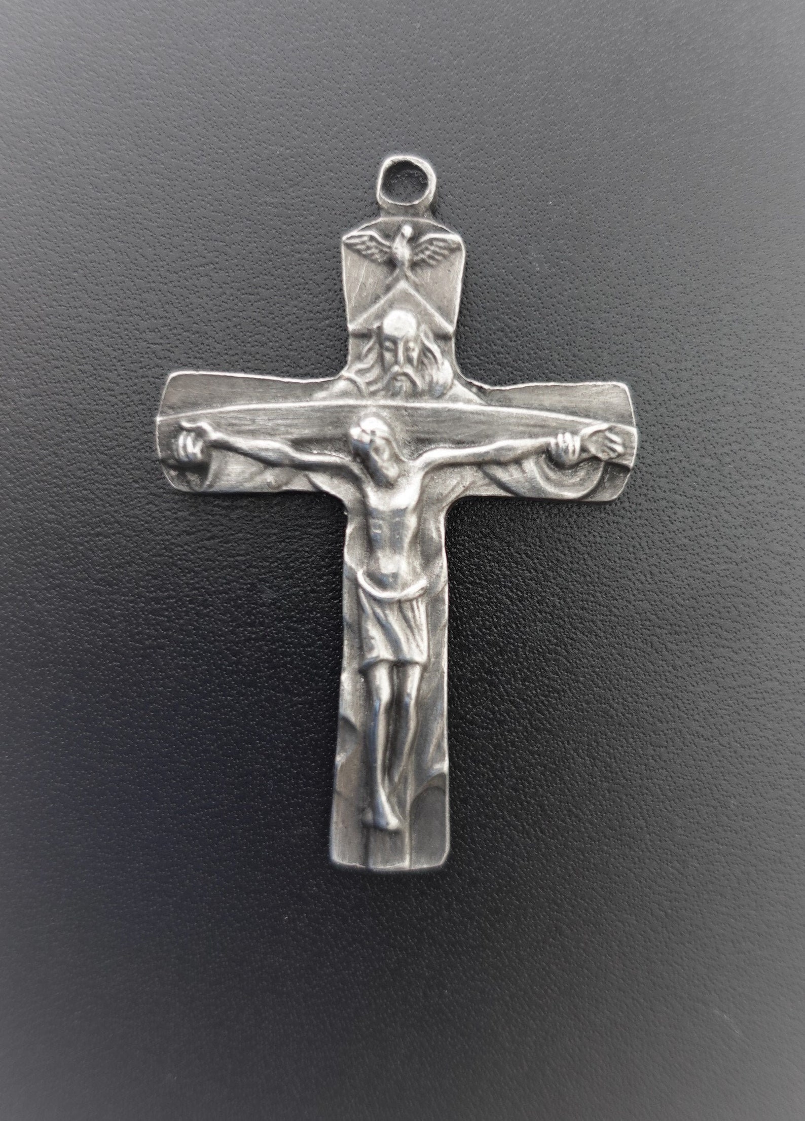 Trinity Crucifix With God Father Son and Holy Spirit First - Etsy