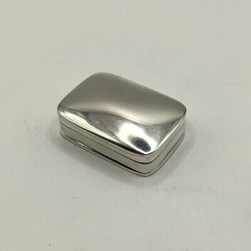 Silver Pill Box - Etsy