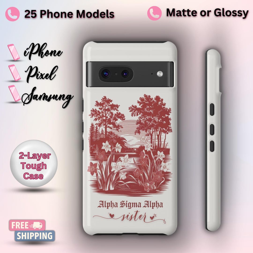 Alpha Sigma Alpha Sorority Tech Accessories, Tough Cases, Custom Alpha ...