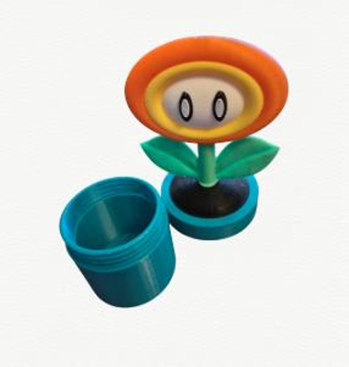 Super Mario Bros. Inspired Fire Flower | Warp Tunnel Pot Hidden ...