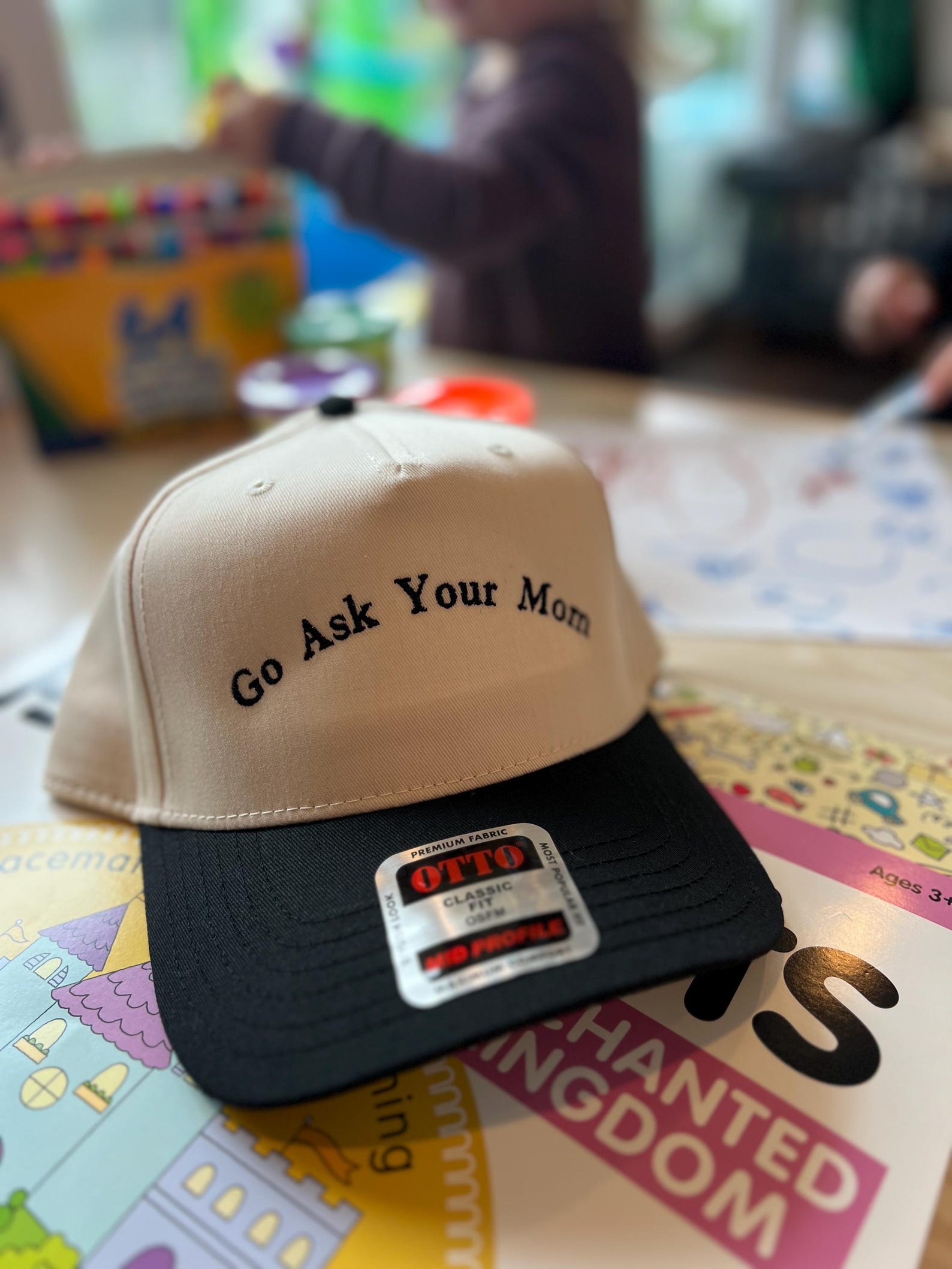 Go Ask Your Mom - Vintage Trucker Hat | Custom Trucker Hat | 5panel ...