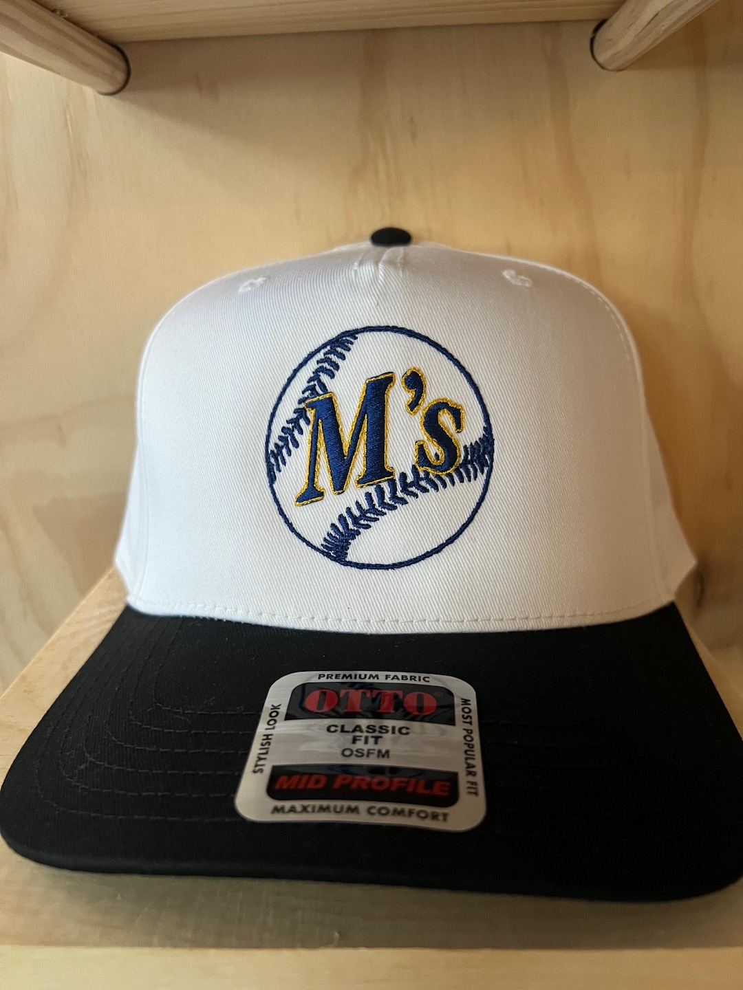 Seattle Mariners ms Vintage Trucker Hat Custom Trucker Hat 5panel ...