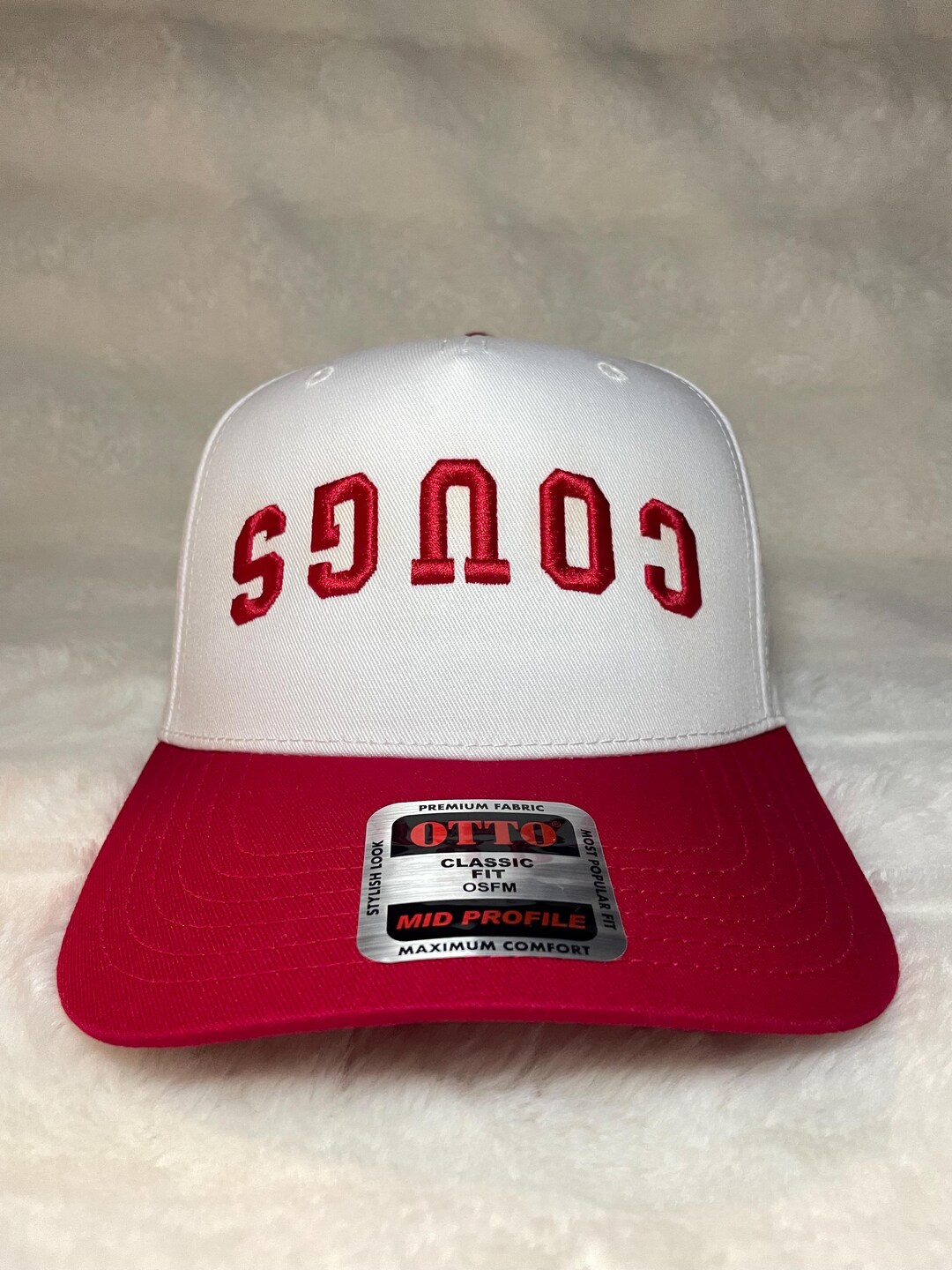 Washington State COUGS Vintage Trucker Hat Custom Trucker Hat 5panel ...