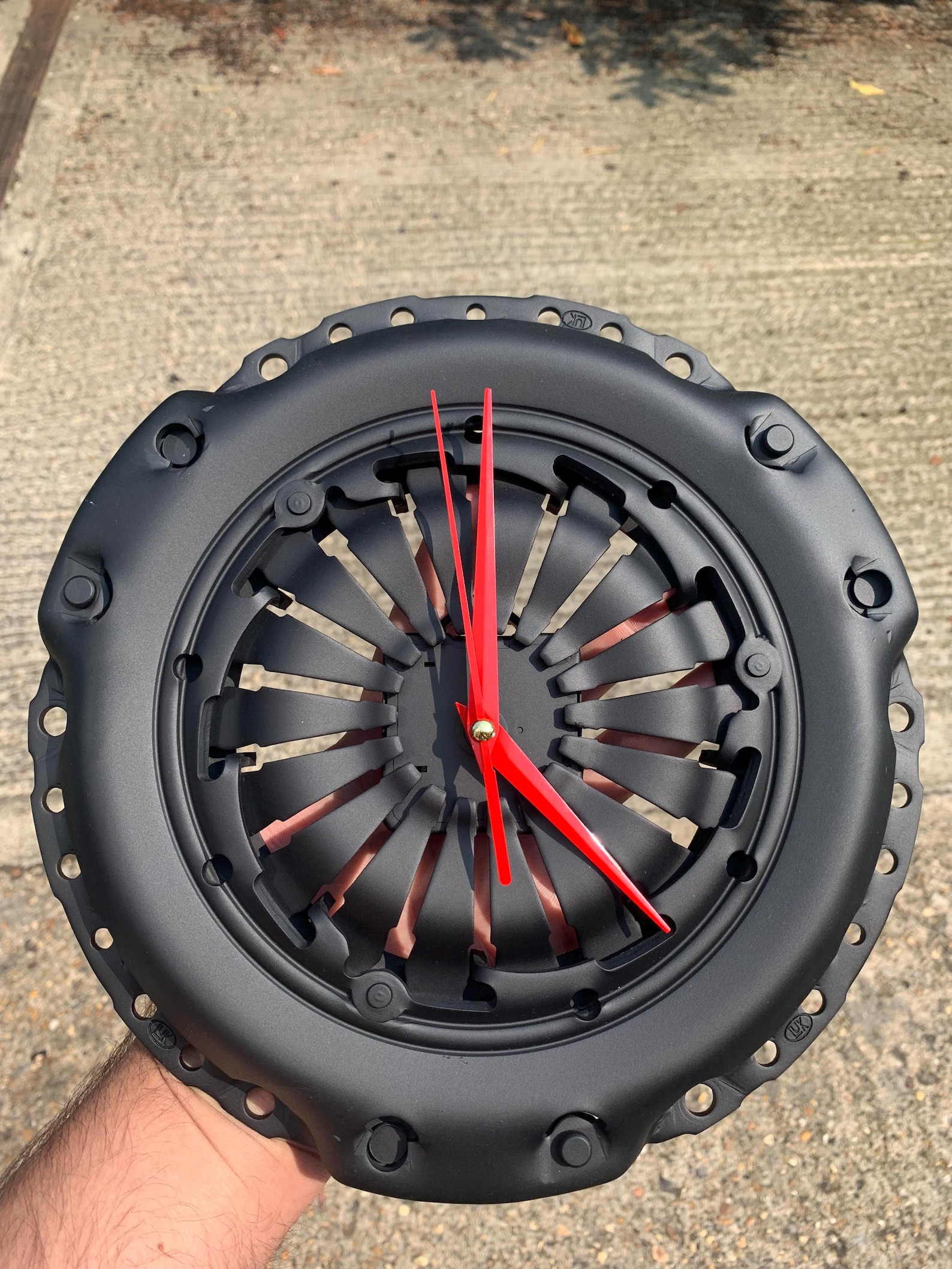 Handmade Car Clutch Clock - Etsy