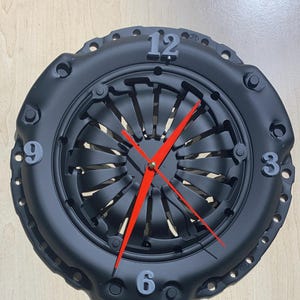 Handmade Car Clutch Clock - Etsy