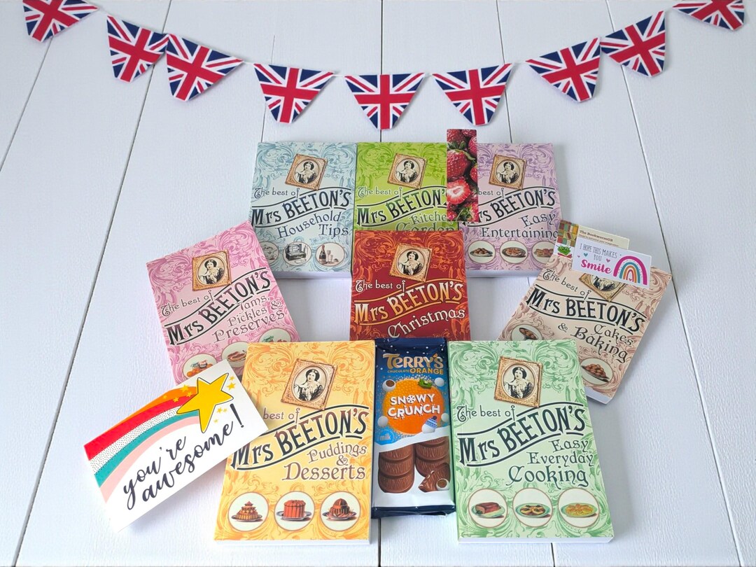 Vintage Mrs Beeton's Cook/housekeeping Book Set: British Recipes, Gift ...