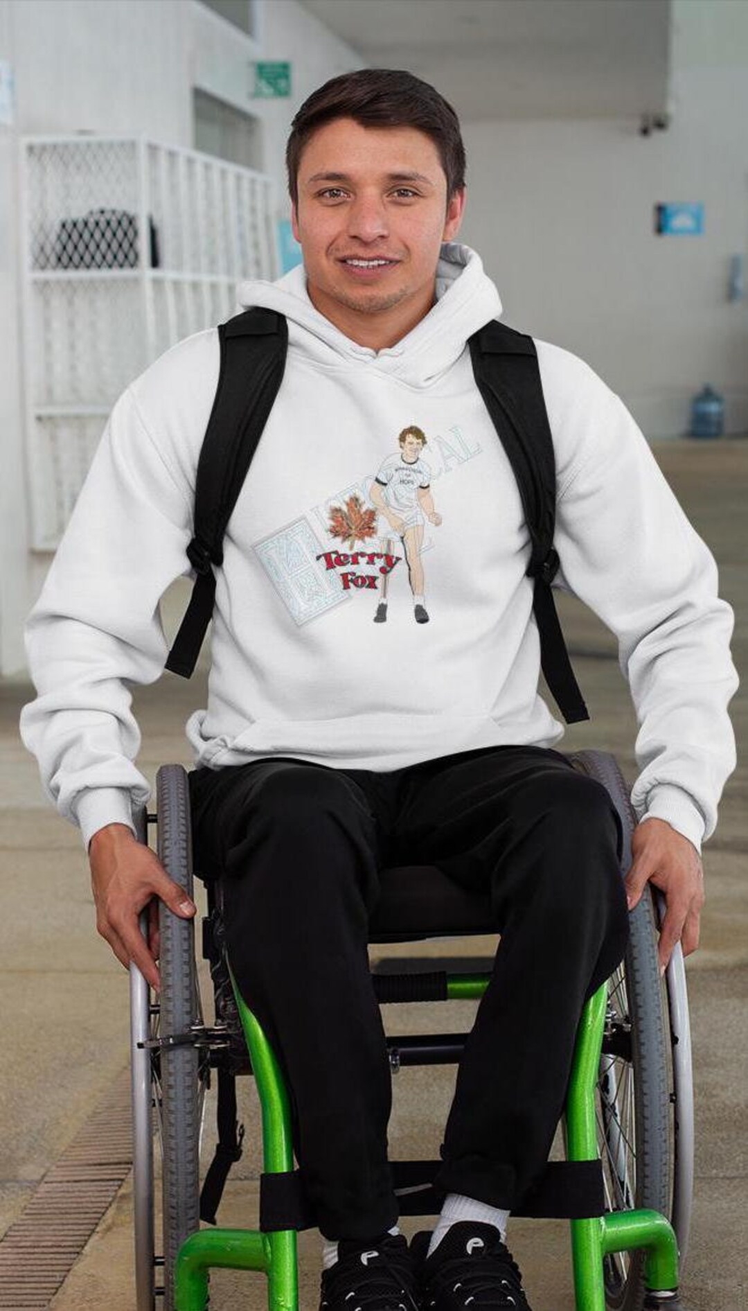 Terry Fox Hoodie, Canadian Iconic Athlete, Cancer Awareness Shirt ...