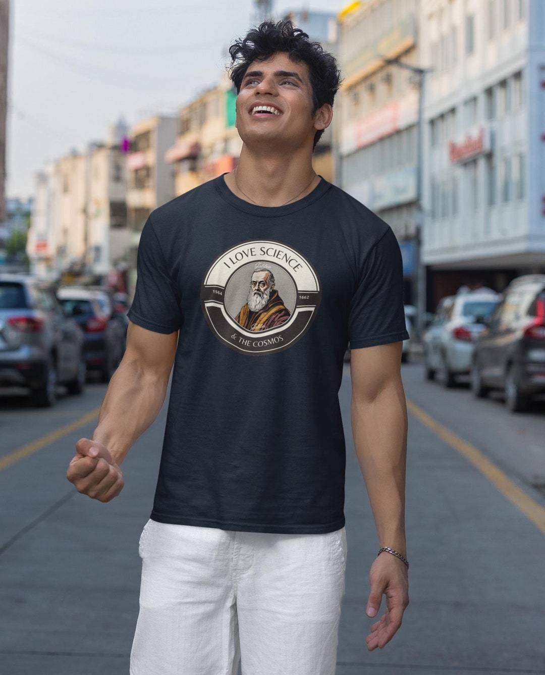 Galileo Galilei T-shirt, Galileo Fan Gift, History Buff Clothing ...