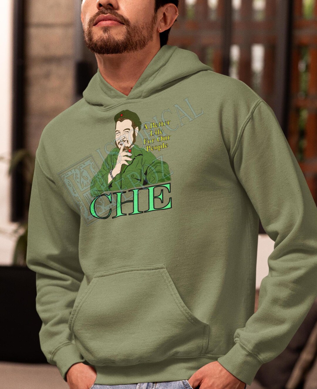 Che Guevara Hoodie, Che Guevara Revolutionary Shirt, Political Activist ...