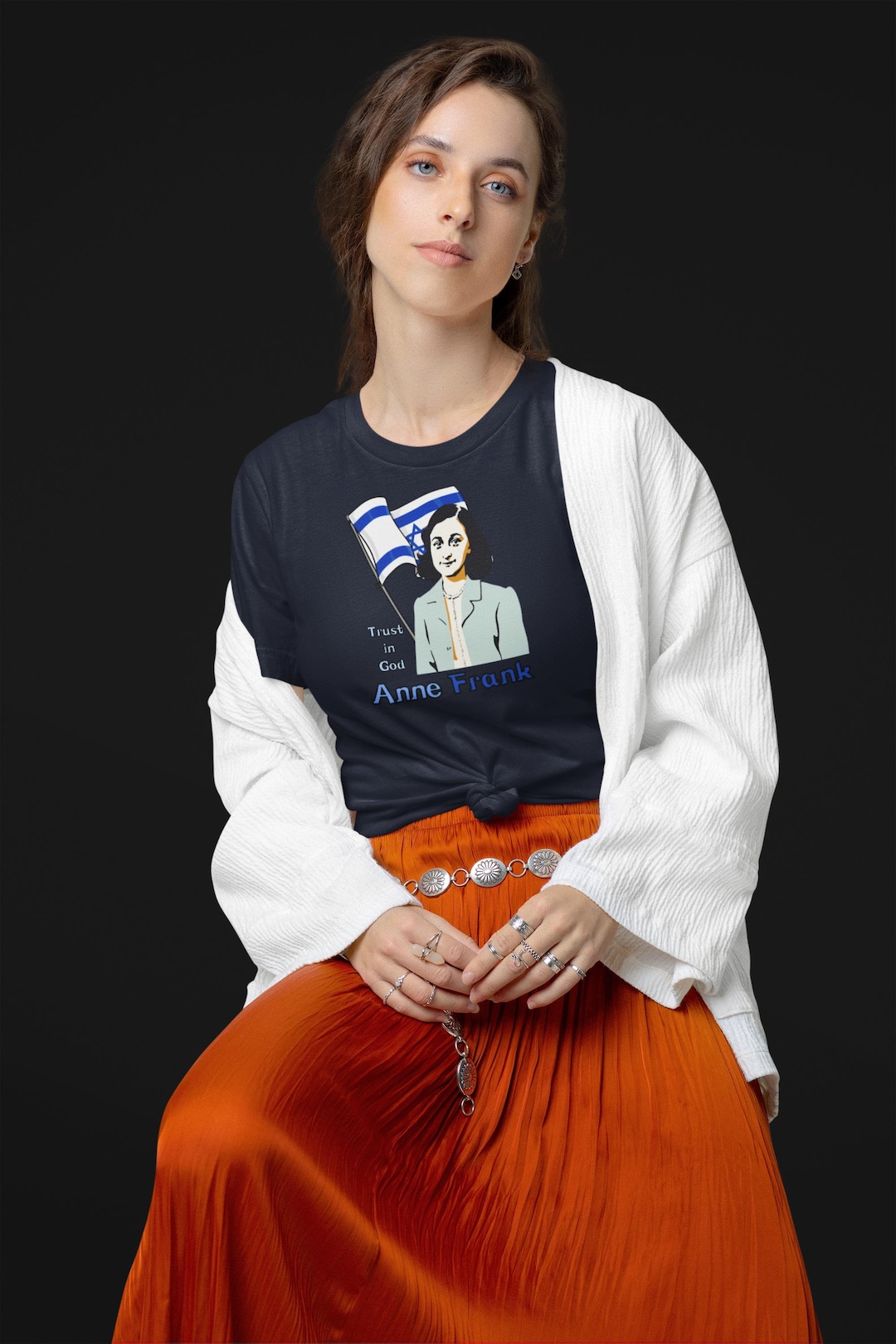Anne Frank T-shirt, Anne Frank Holocaust Apparel, Inspirational Tee ...