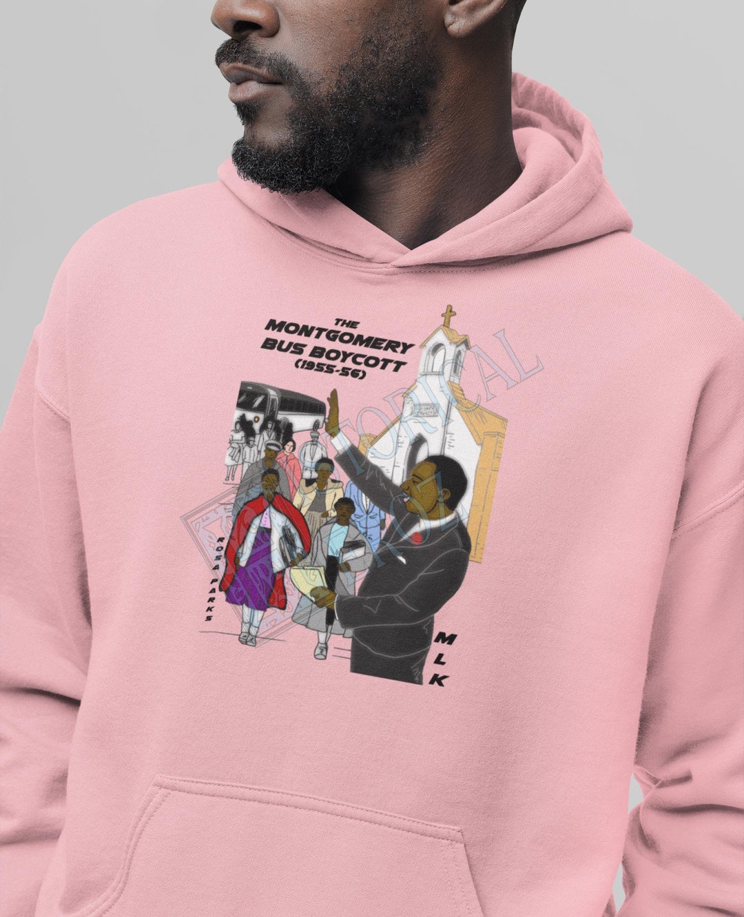 Martin Luther King Jr. Hoodie, Civil Rights Leader, MLK Quote Shirt ...