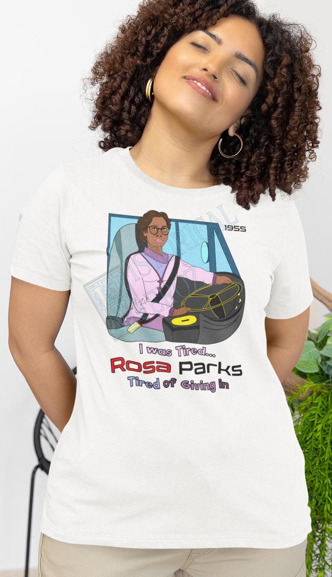 Rosa Parks T-shirt, Civil Rights Icon Tribute, Empowering Historical ...