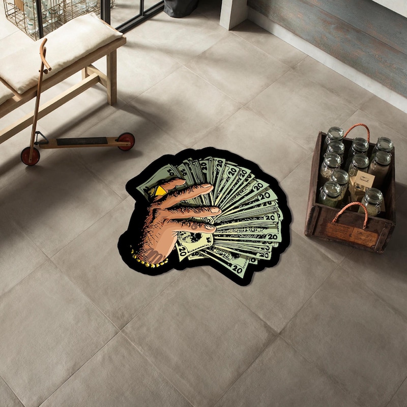 Money Dollar Rug - Etsy