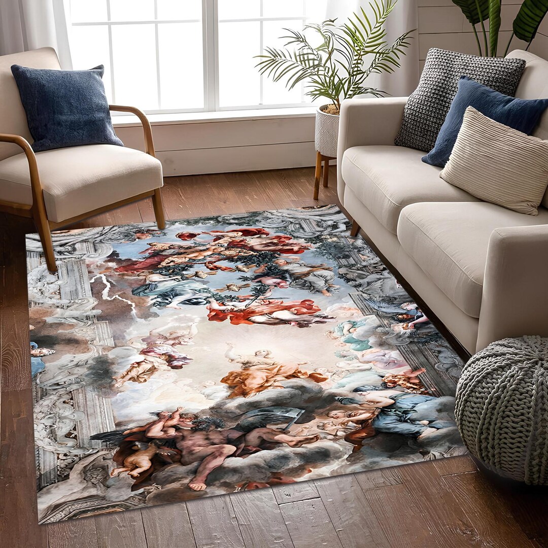 Greek Gods Rug,greek Mythology,ancient Greece,rug for Bedroom,mystic ...