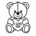 Valentines Coloring Pages- Printable Valentines Day Pages- Hearts ...