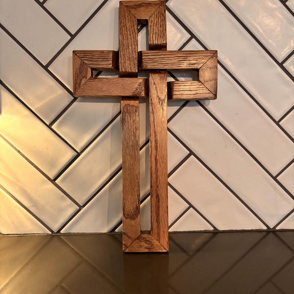 Infinity Cross - Etsy
