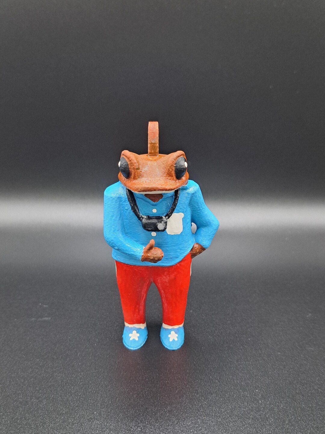 Sapo Concho (dtmf)3d Printed Keychain - Etsy