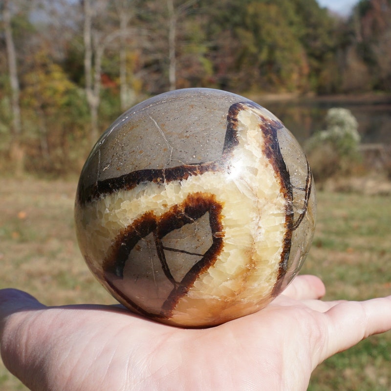 Large Stone Spheres - Etsy