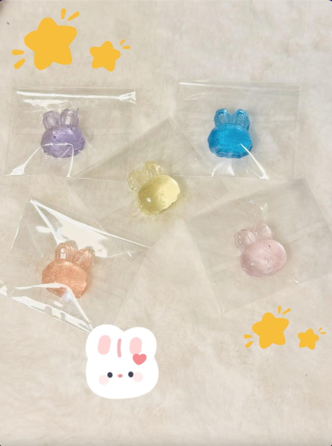 Gel Wax Rabbit Squishy - Etsy