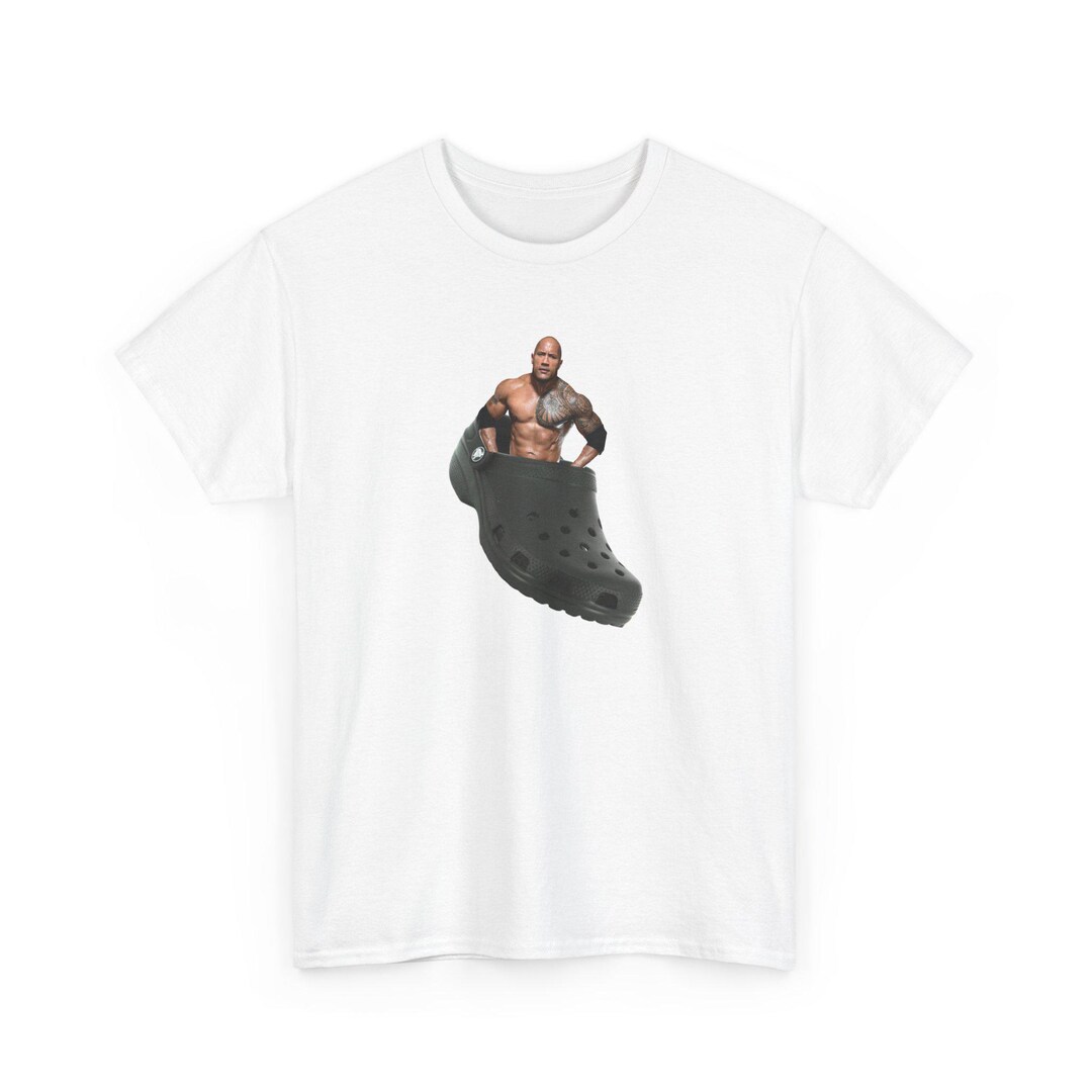 Dwayne the Croc Johnson T-shirt, Funny, Retro, Anime, Vintage Tee ...