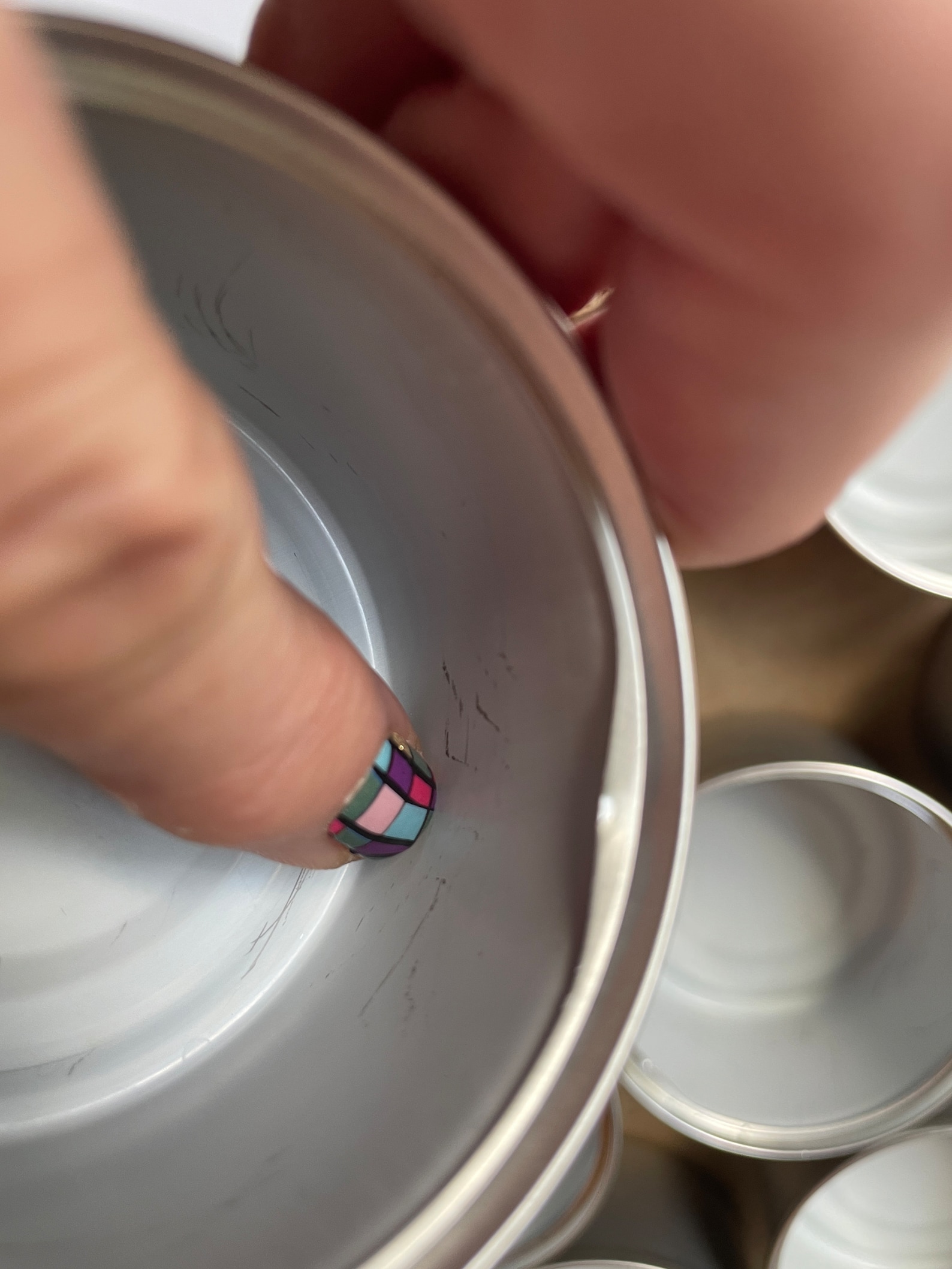 Metal Cans, 12 Craft Tins: a Dozen of Recycled and Cleaned 2.5 in ...
