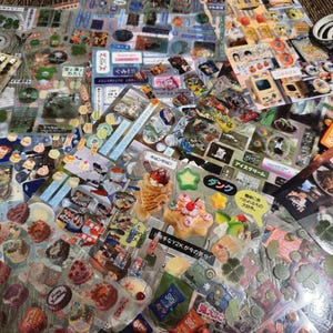 Y2k Vintage Retro Japanese Stickers Mystery Grab Bag | 110+ Pieces of ...