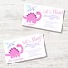 Editable Printable Contact Cards | Playdate Girls Calling Cards | Kids ...