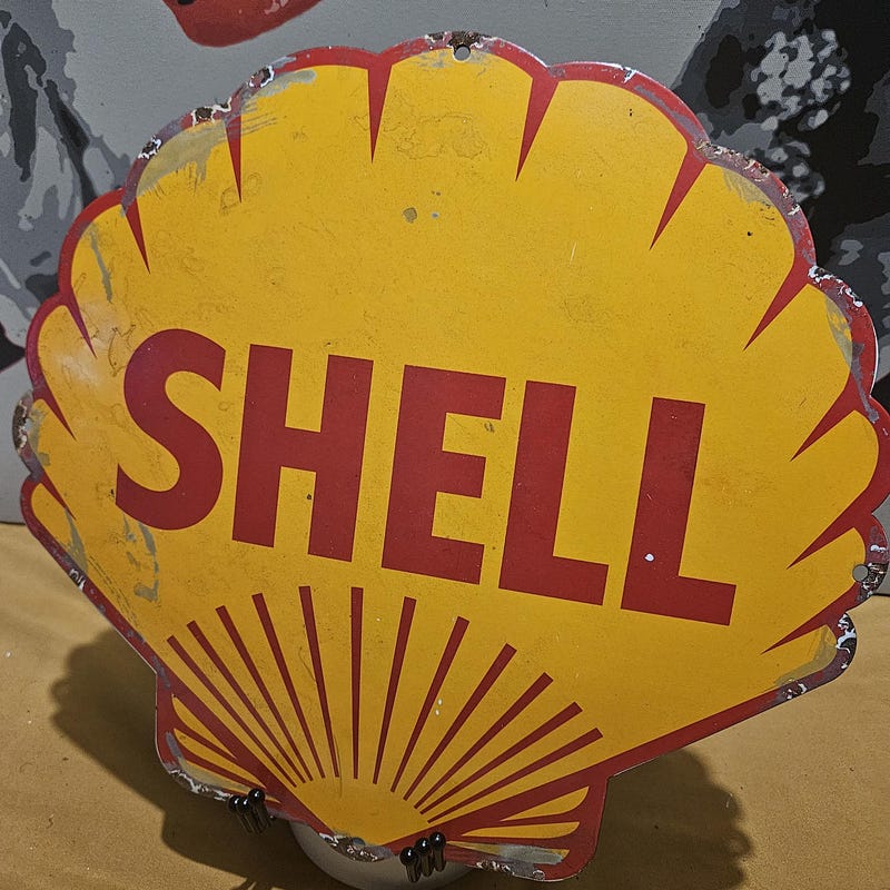 Shell Gasoline - Etsy