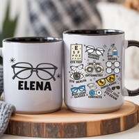Optometrist Mug, I've Been Framed, Glasses Funny Optometry Coffee Mugs ...