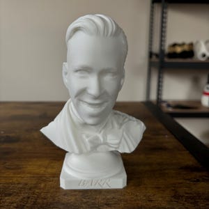 Customized 3D Bust Statue - Etsy