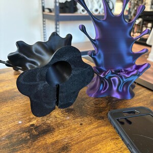 Splash Phone Holder With Charging Port - Etsy