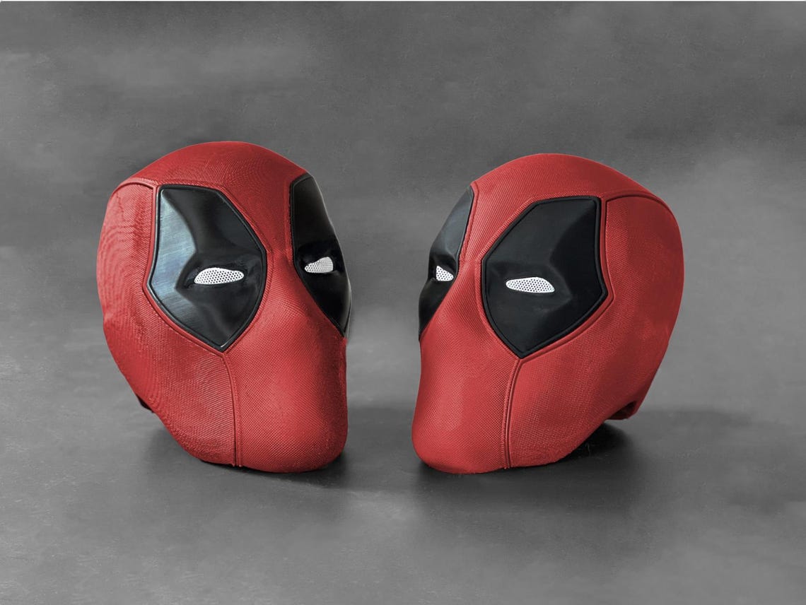 Deadpool Helmet Wearable 3D Printed - Etsy