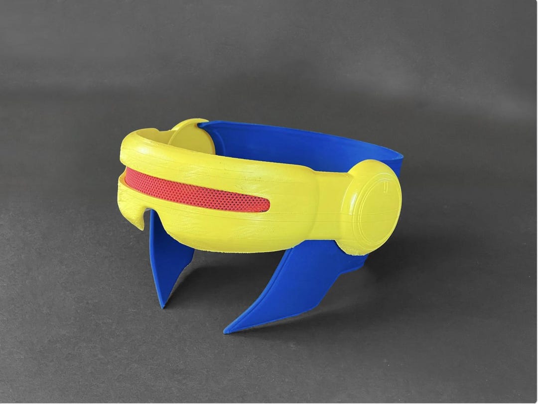 X-men Cyclops Visor and Back Helmet 3D Printed - Etsy