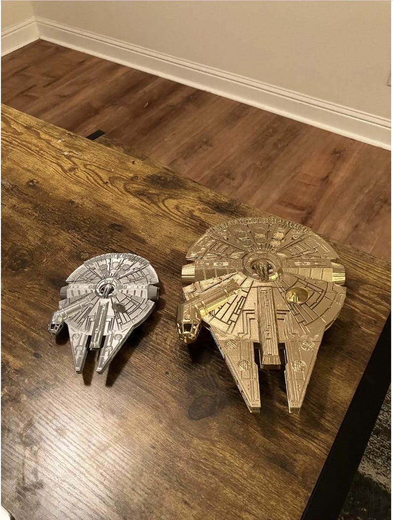 Millennium Falcon 3D Print - Etsy