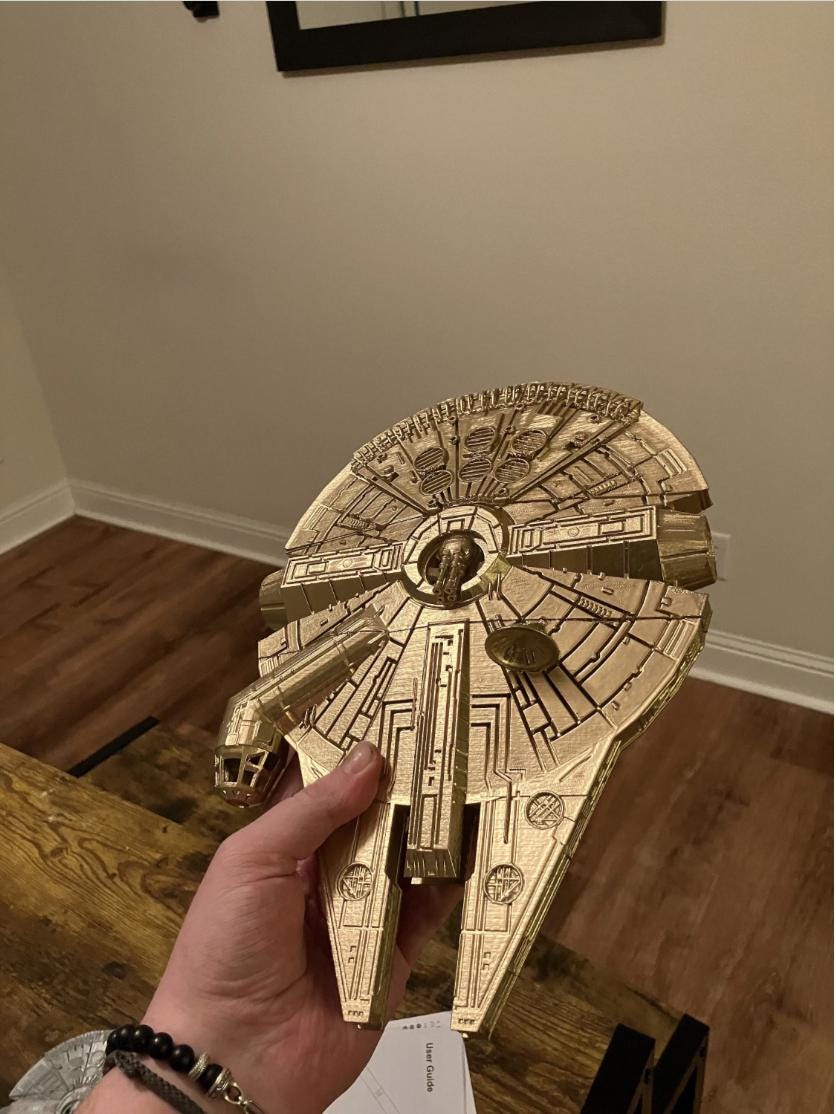 Millennium Falcon 3D Print - Etsy