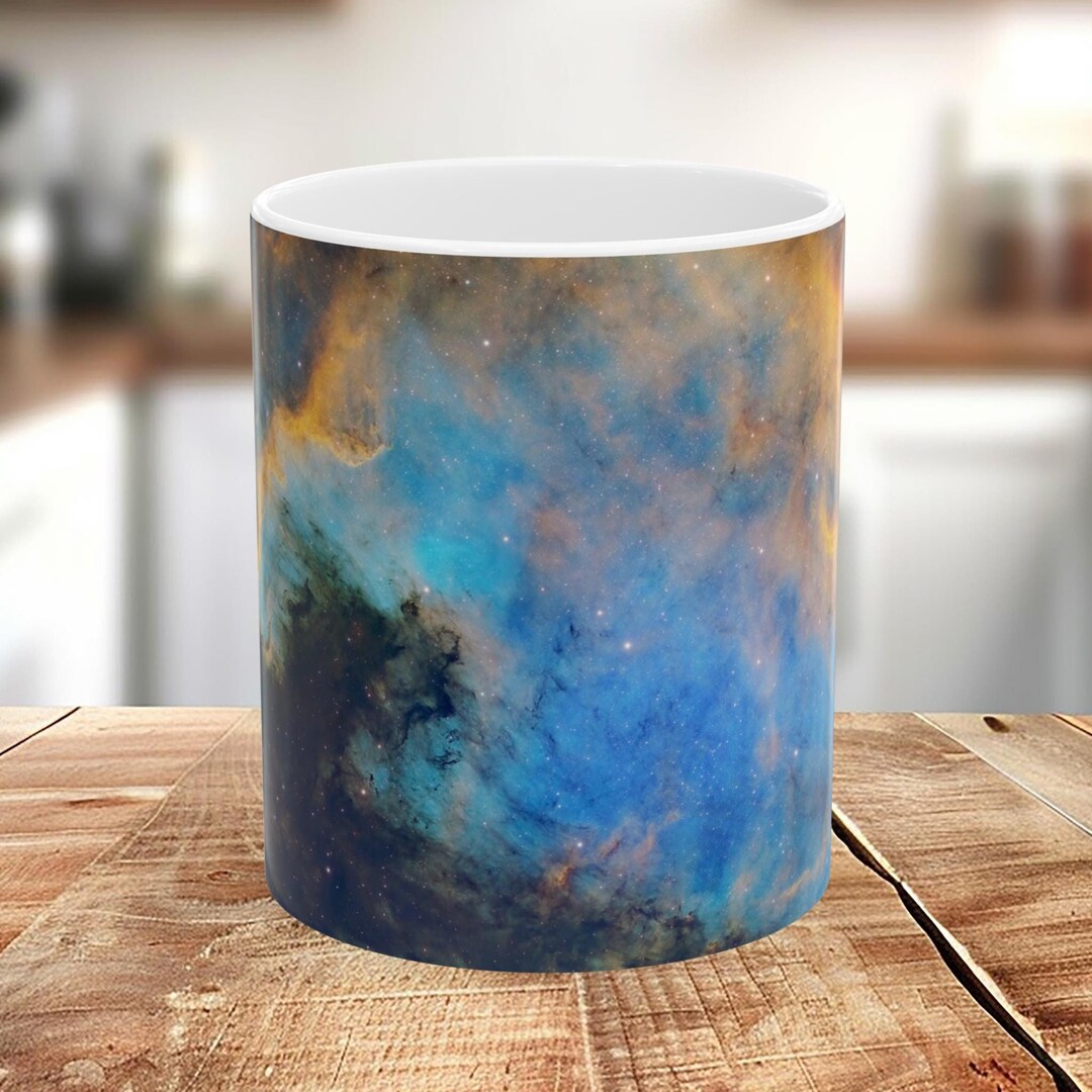 North America Nebula Coffee Mug: Space Lover Gift, Astronomy Cup (11 Oz ...