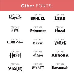 Custom Vinyl Sticker, Name Decal, Personalized Name, Vinyl Name, Custom ...