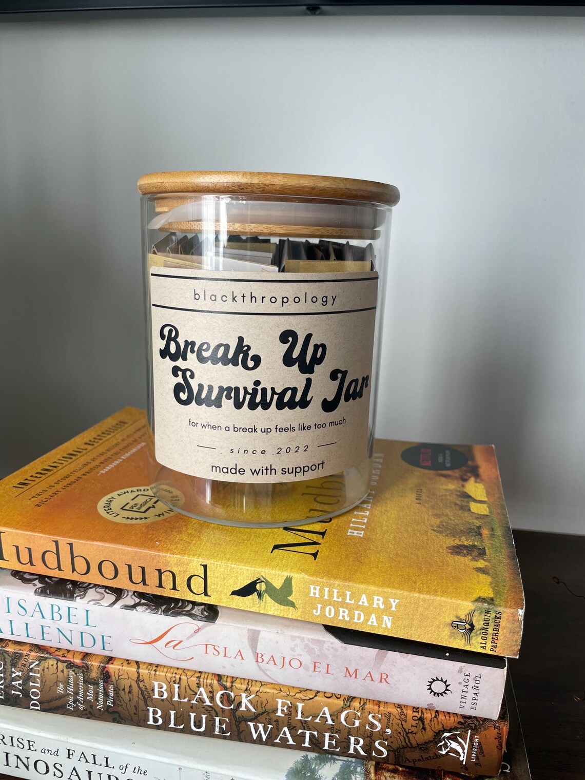 Breakup Survival Jar | Break up Survival Jar | Break up Care Package ...