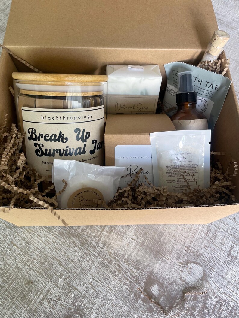Breakup Survival Jar | Break up Survival Jar | Break up Care Package ...