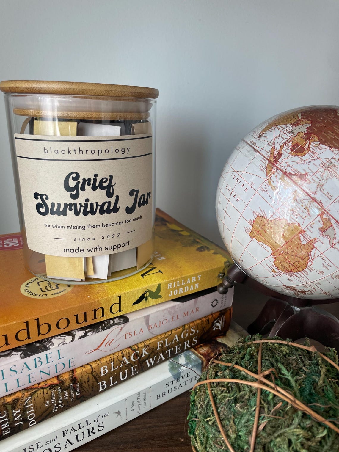 Grief Survival Jar | Grief Care Package | Grief Gift | Grief Box ...